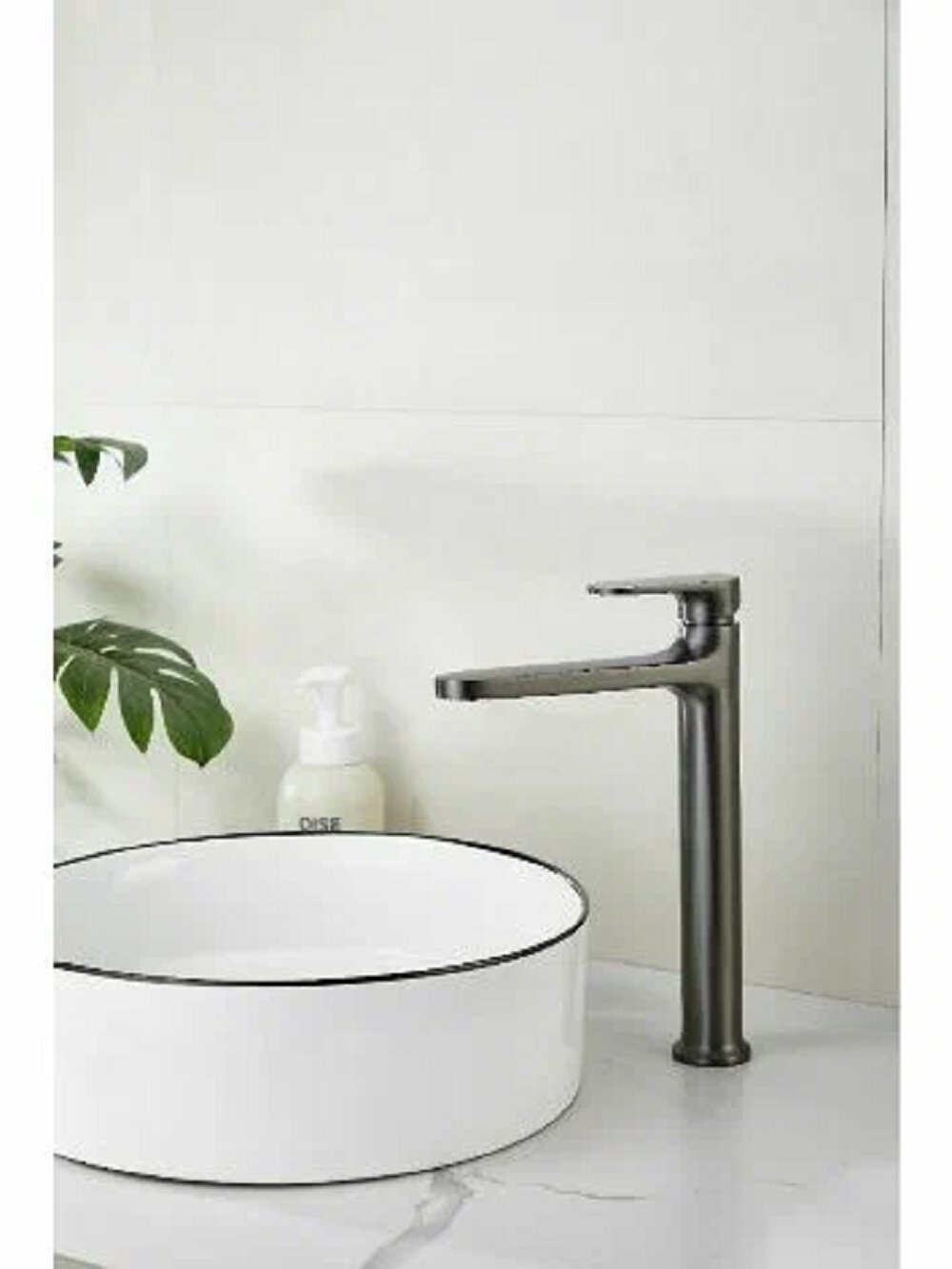 Смеситель для раковины в ванную высокий Belz B11713-3 графит