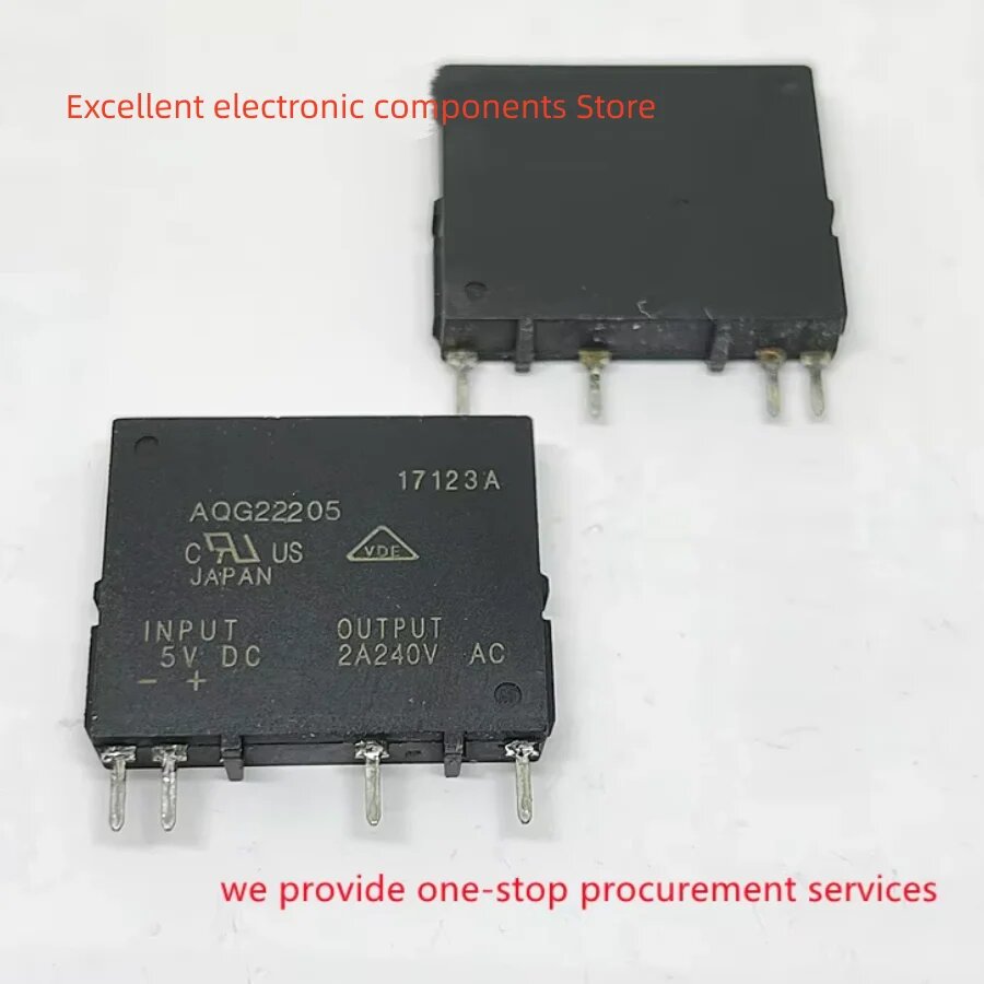 Новый AQG22105 AQG22212 AQG22205 AQG22124 AQG22112 AQG22224 твердотельное реле для кондиционера, холодильника, 4 контакта, в наличии