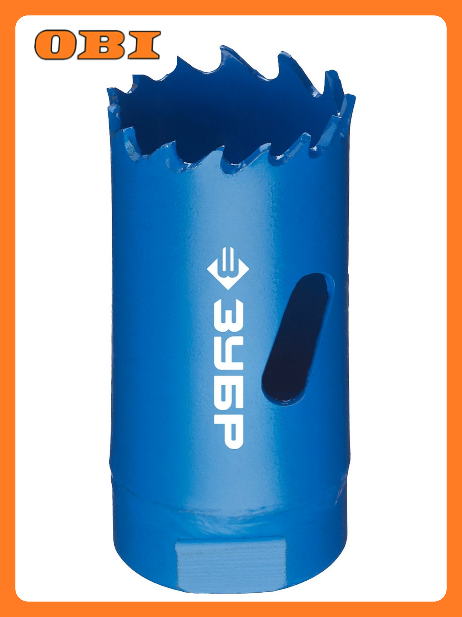 Коронка ЗУБР, биметаллическая, для металла, дерева и пластика, 25мм