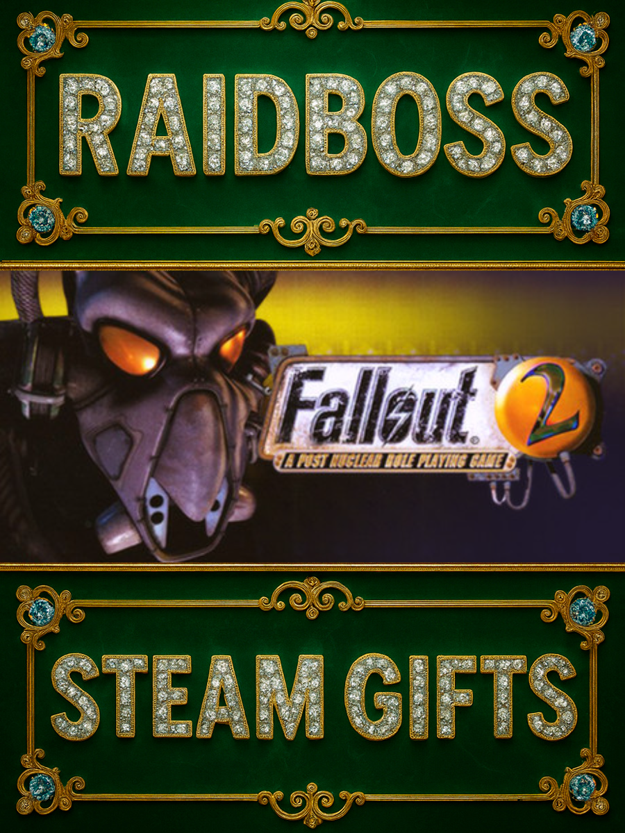 Fallout 2 — купить Steam Gift для PC | подарок | Украина | автовыдача