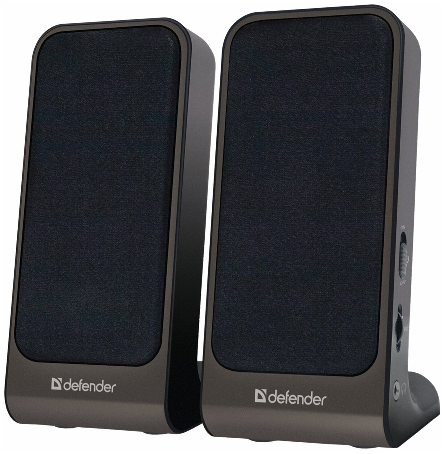 Колонки компьютерные DEFENDER SPK-225, 2.0, 4 Вт, пластик, черные, 65220 1 шт.