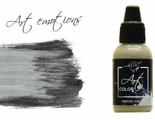 ART243 Краска акриловая Pacific88 Art Color 18 мл светло-серый (light grey)