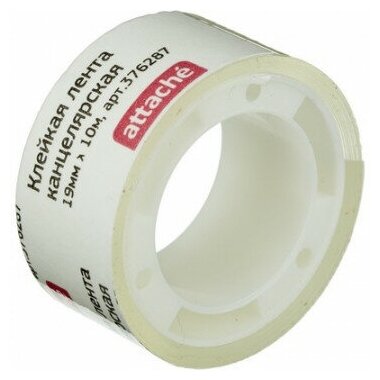 Клейкая лента канцелярская Attache 19х10 п/в