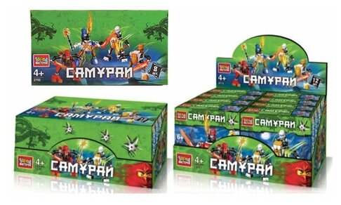 Конструктор "город мастеров" "самураи" мини