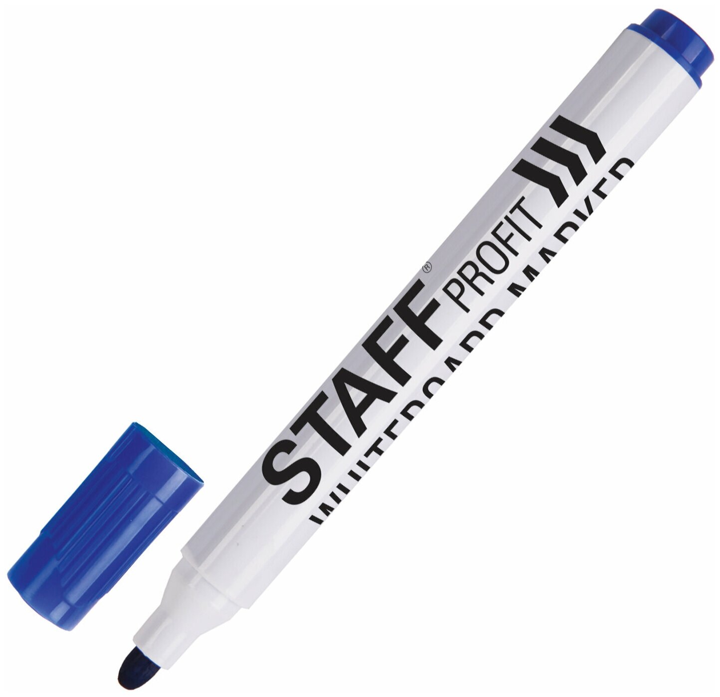 Маркер стираемый для белой доски синий, STAFF "Profit" WBM-644, 2,5 мм, 151645