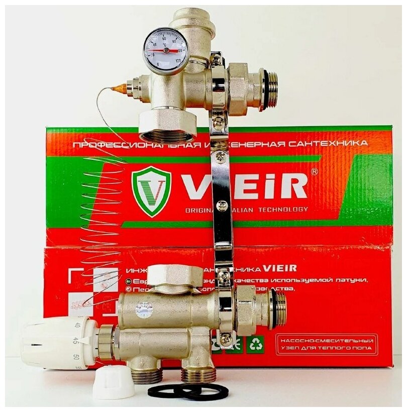 Насосно-смесительный узел для теплого пола VIEIR, VR202