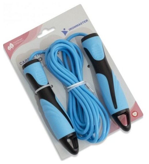 Скакалка тренировочная с регулируемым тросом Ironmaster Iron Master IR97181 (2,7 метра)