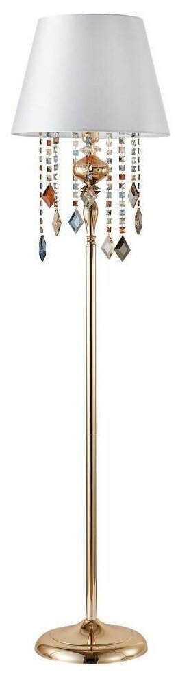 Торшер Crystal Lux Mercedes PT1 Gold/Color