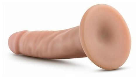 Телесный фаллоимитатор на присоске 5.5 Inch Cock With Suction Cup - 14 см, телесный