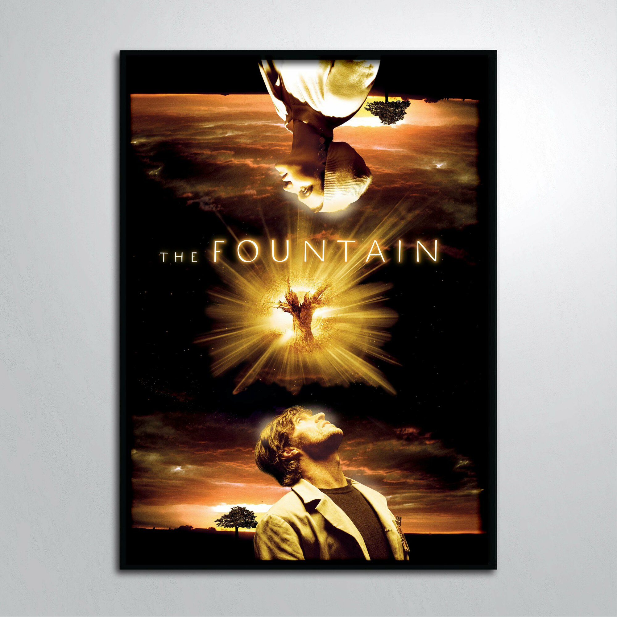 Постер без рамы/Даррен Аронофски Фонтан Дерево The Fountain (А2/420х594)