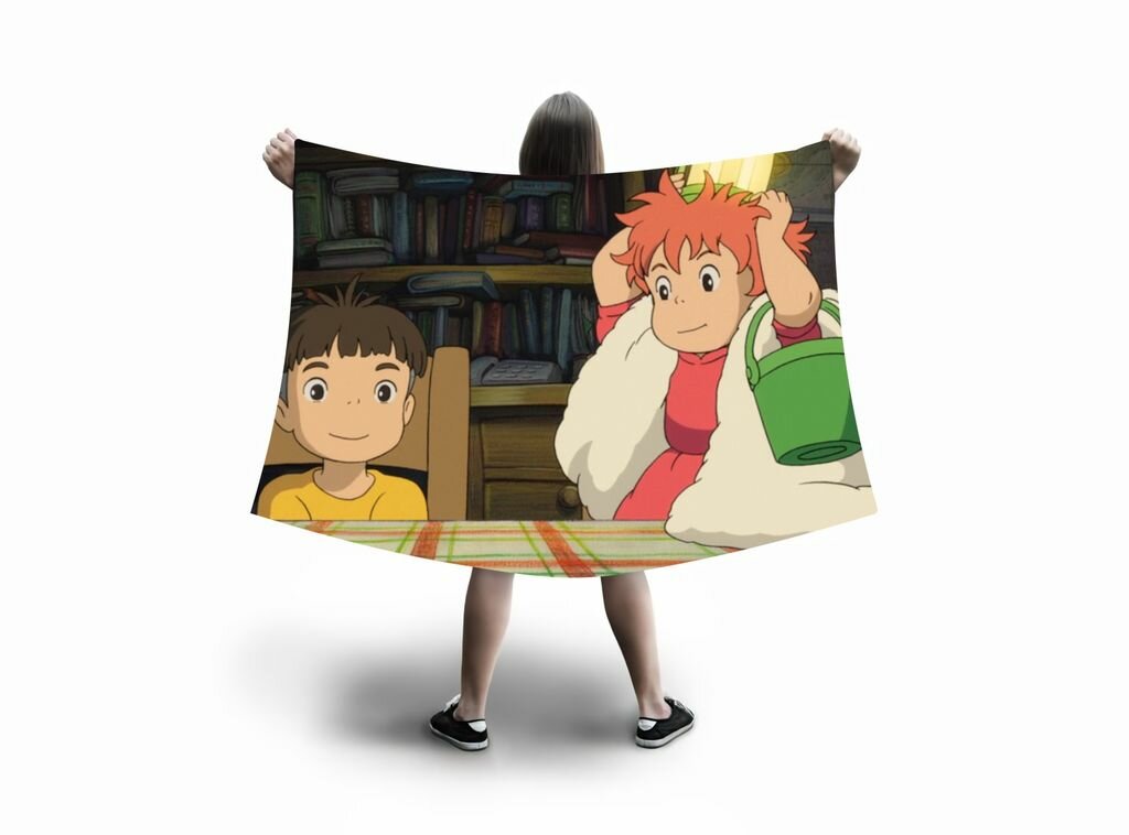 Флаг Рыбка Поньо на Утёсе №12