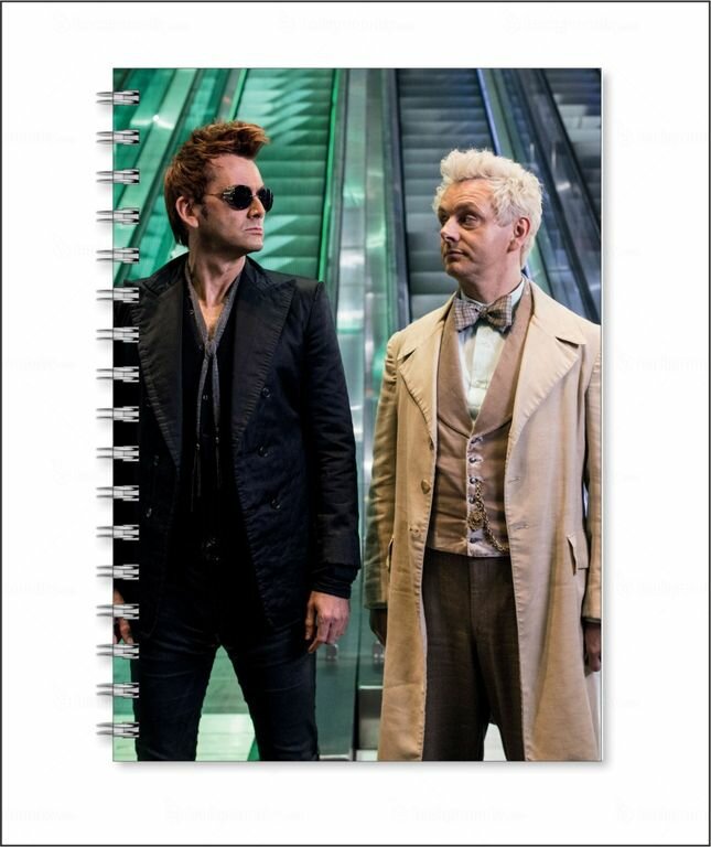 Тетрадь Благие знамения, Good Omens №2, А6