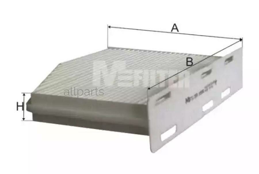 M-FILTER K908 фильтр салона!\ Audi A3, Seat Altea, Skoda Octavia, VW Caddy/Golf/Touran 1.9TDi/2.0TDi 03>