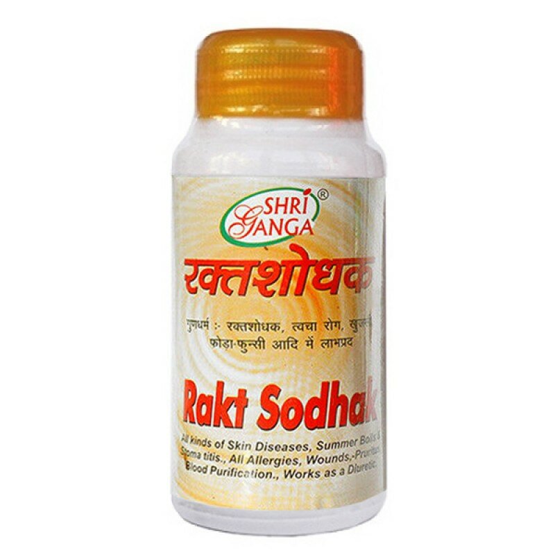 Ракт Содхак Шри Ганга (Rakt Sodhak Shri Ganga), 200 таблеток