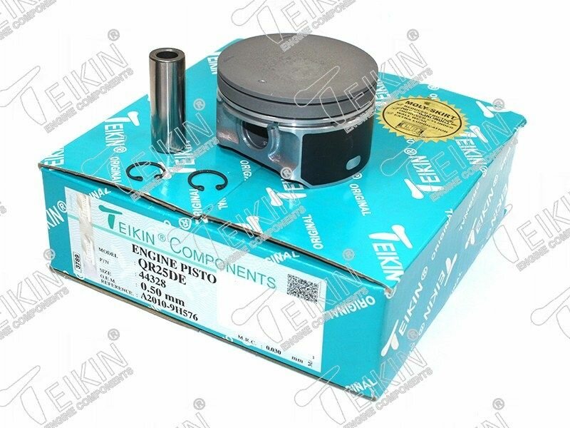 Поршень (0.5/ к-т 4 шт) Nissan Murano 02-08 / Serena 01-05 QR25DE TEIKIN арт. 44328 050