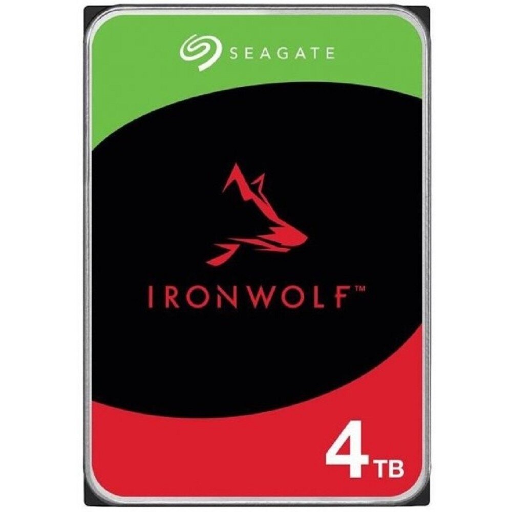 Жесткий диск 4TB Seagate Ironwolf (ST4000VN006) SATA 6.0Gb/s, 5400 rpm, 256mb buffer, 3.5", для NAS
