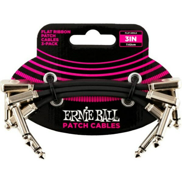 Кабель аудио 1xJack - 1xJack Ernie Ball 6220 0.07m