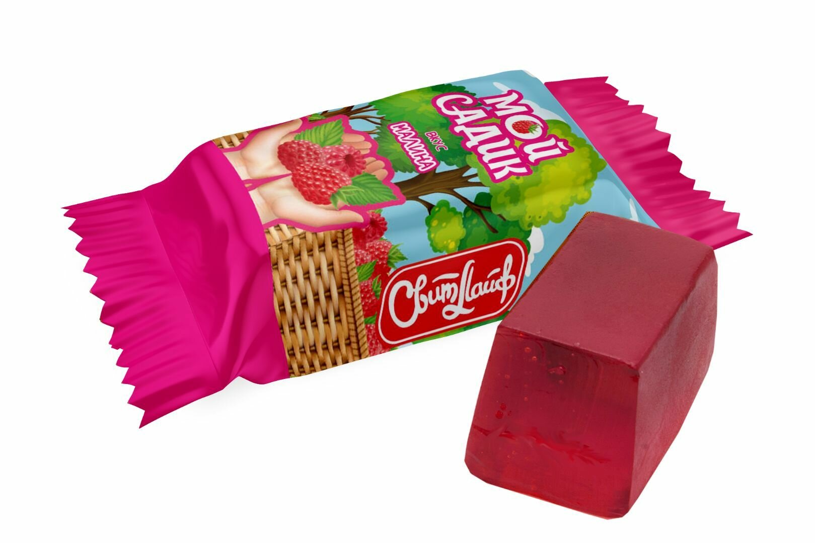 Мармелад Мой садик малина, 1 кг, Свит Лайф