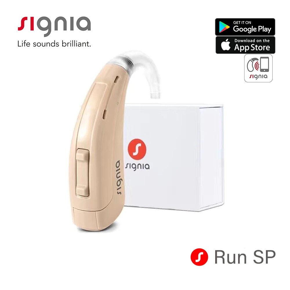 Signia Siemens слуховые аппараты Fun 4/6/8 каналов Run SP