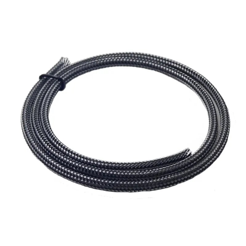 Angitu Плетеная изоляция для кабелей из ПЭТ 2 мм 10 м carbon
