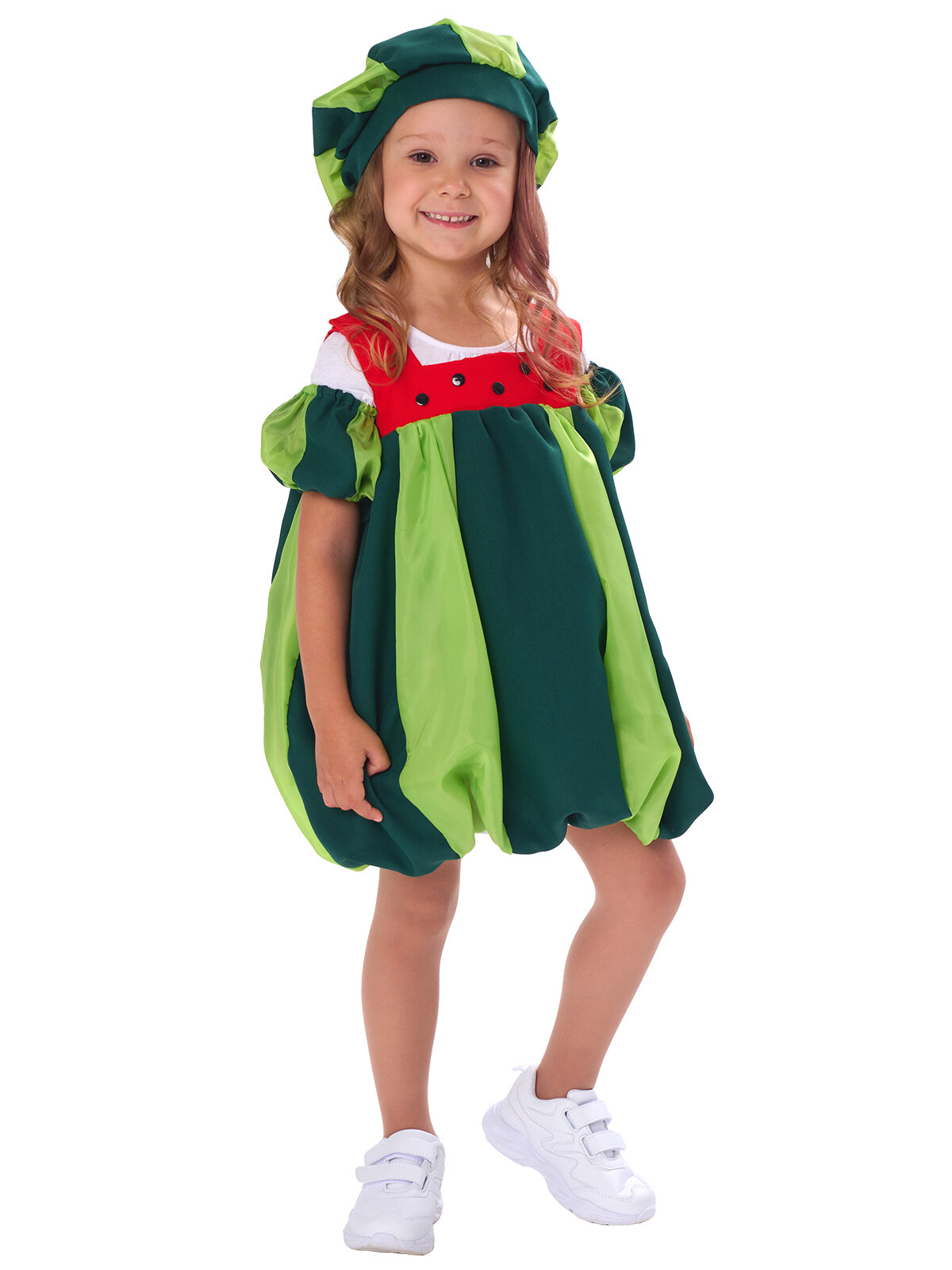 Детский карнавальный костюм Арбуз (р.116-122) - яркий и сочный образ