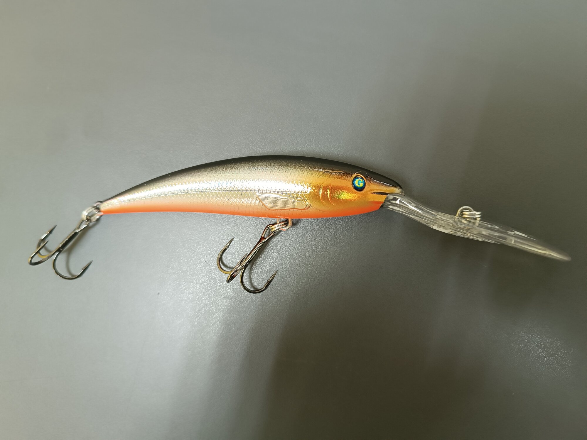 Воблер German Deeper 9, цвет С124, 110 мм, 23 гр, плавающий, 6-9 м