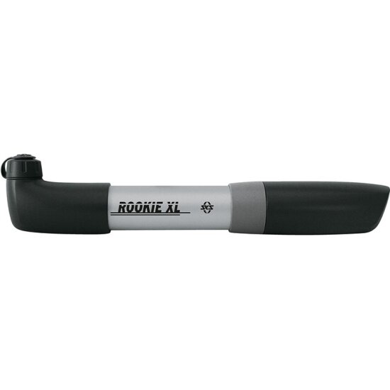 Насос Sks ручной мини Rookie XL, пластик, макс. давление: 5 bar, под нипель: AV (schrader), SV (presta), DV(dunlop), вес: 124 гр.