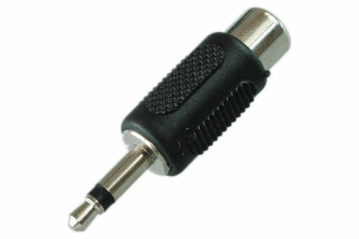 Переход 3.5 мм моно на RCA гнездо Pro Legend пластик PL2263 адаптер для аудиоаппаратуры