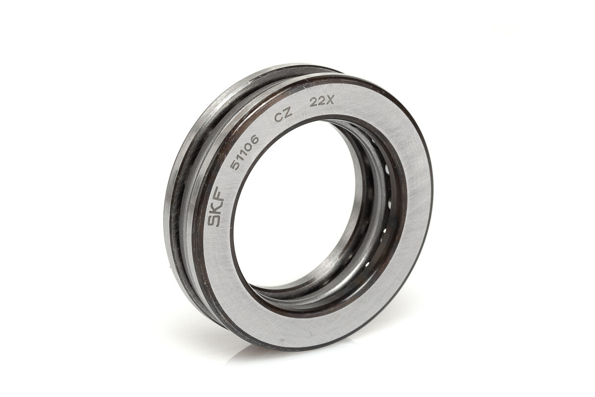 Подшипник упорный SKF 51106, шариковый, однорядный 30х47х11 мм — фото 1