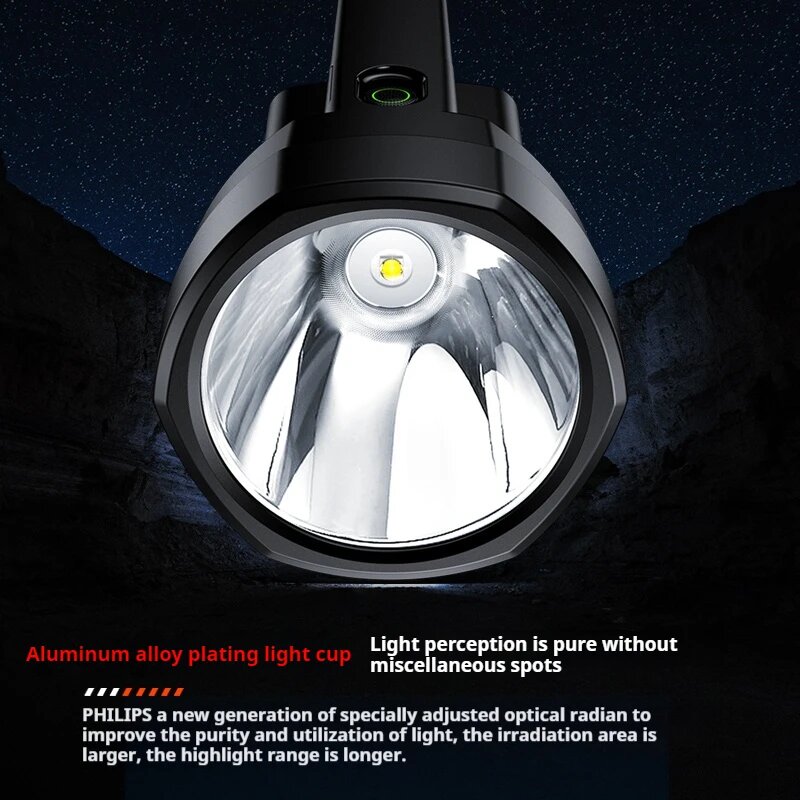 Новый фонарик Philips SFL3121, мощный прожектор с боковым освещением можно использовать для различных освещения. — фото 1