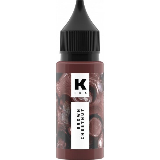 Краска Tattoo Ink Коричневый Каштан, 15 мл