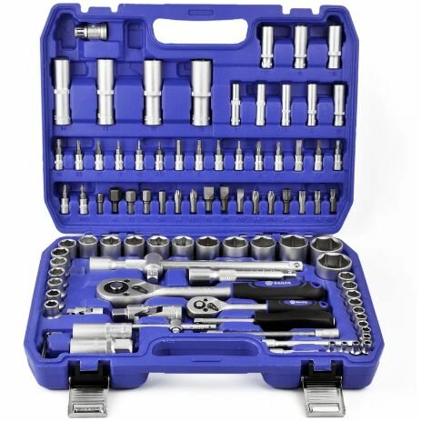 Набор инструментов "БелАК" БАК.07002 Профи (1/4", 1/2", 5/6", 4-32мм, 94 предмета, кейс)