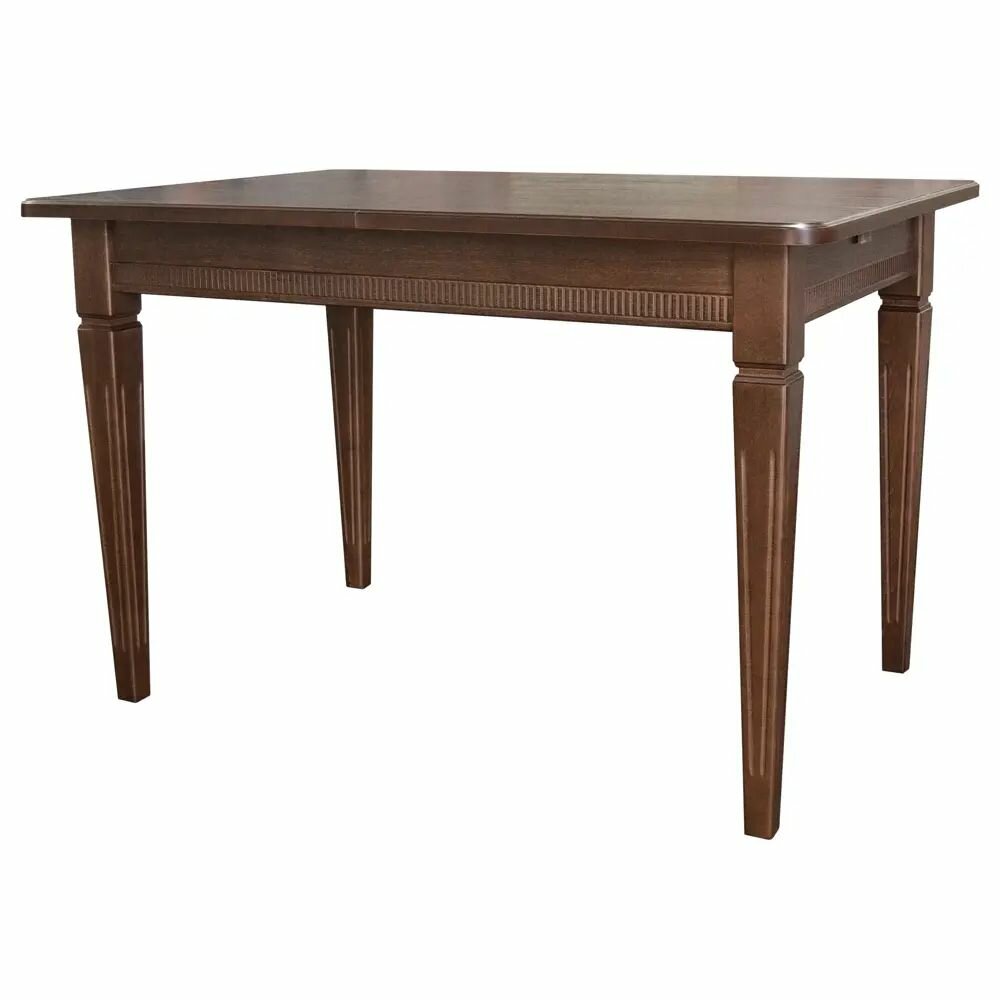 Стол обеденный Васко, раздвижной, МДФ, материал орех, 77х120х80 см