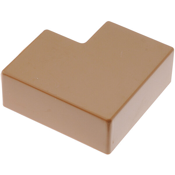 Угол плоский ПВР-40х25-К коричневый (Рувинил) (5 шт. в комплекте)