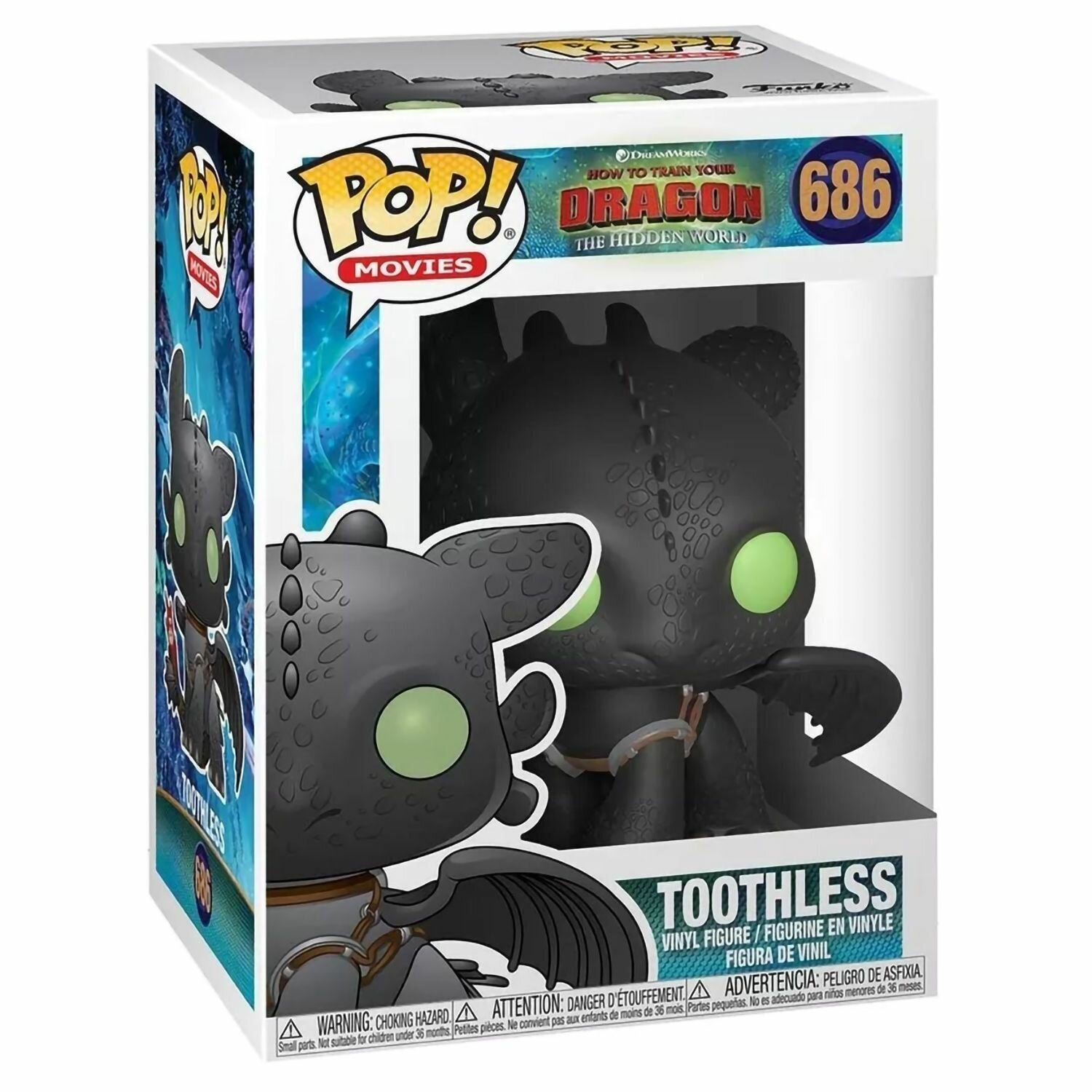 Фигурка Funko POP! Movies. How to Train Your Dragon 3. Toothless (686)
