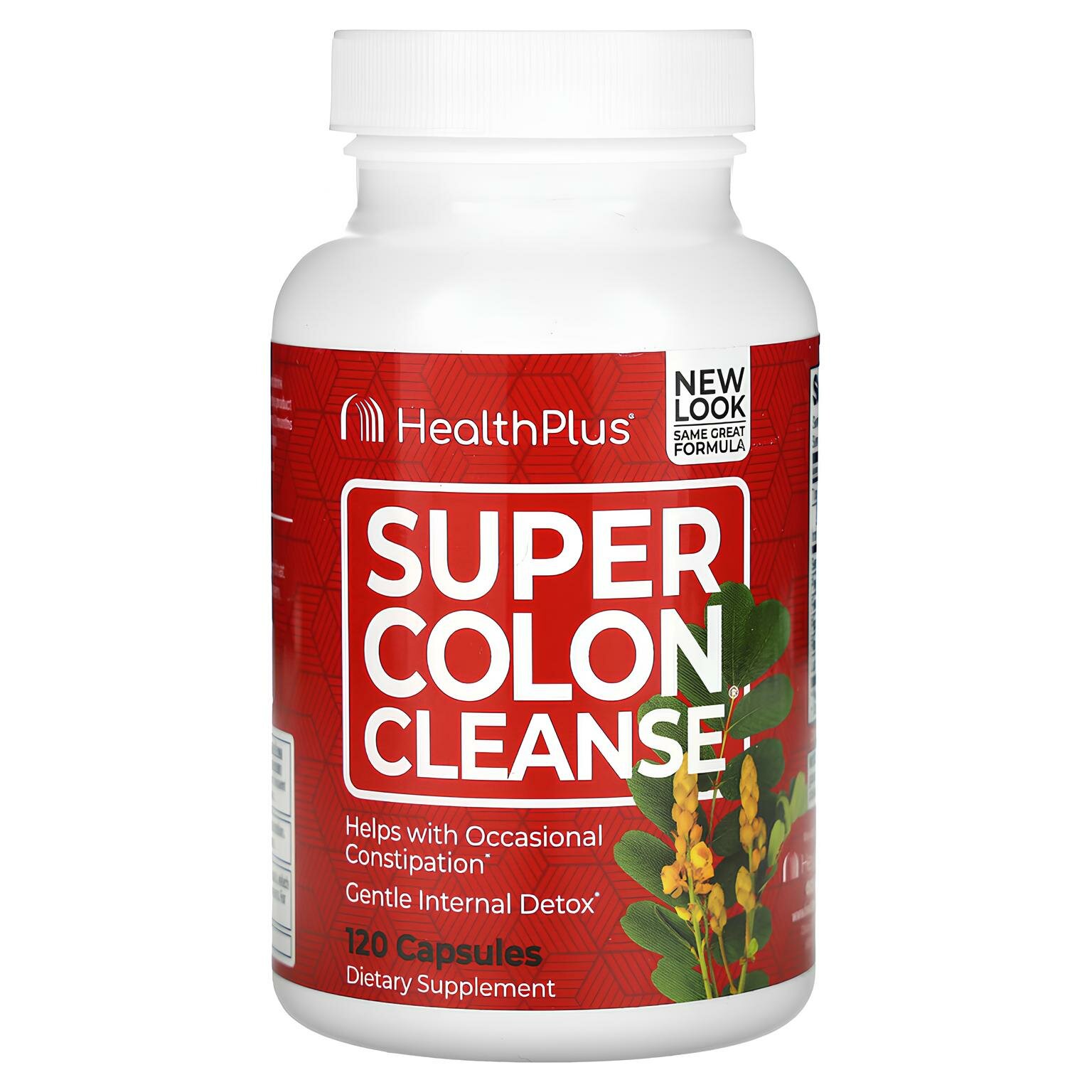 БАД Health Plus Super Colon Cleanse, для кишечника, 120 капсул, нейтральный вкус