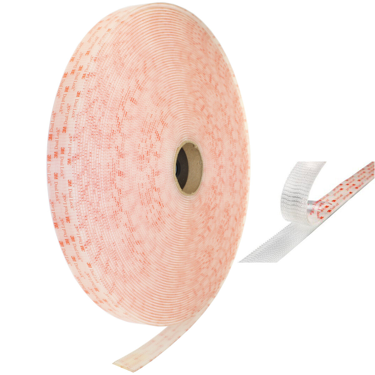 Застёжка многоразовая, прозрачная, Dual Lock SJ3560 25 мм х 45,7 м