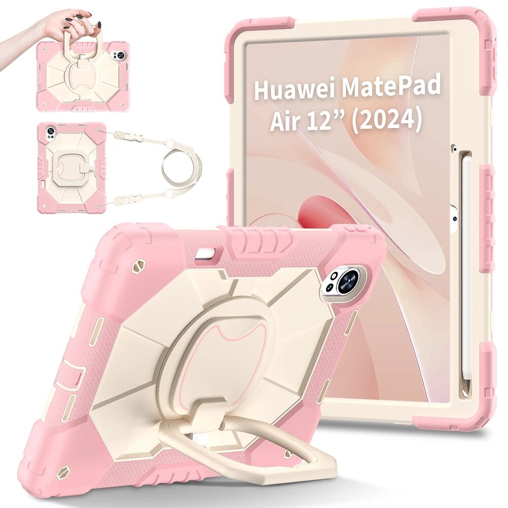 Чехол для Huawei MatePad Air 2024, 12,0 дюйма, стандартный противоударный чехол для детских планшетов повышенной прочности, чехол для Huawei MatePad 12 X, чехлы