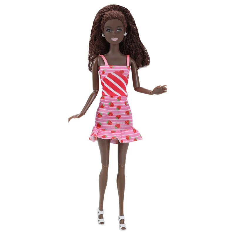 Кукла Barbie 30 см, цвет Set 1, черная