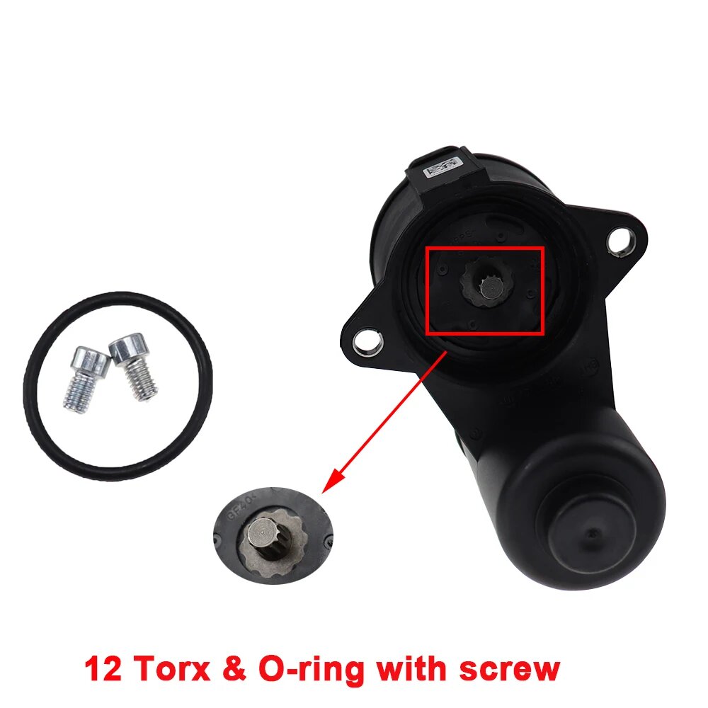 Сервомотор Torx 3C0998281, 3C0998281A 3C0998281B 6/12, задний суппорт, стояночный 12 Torx and Gasket