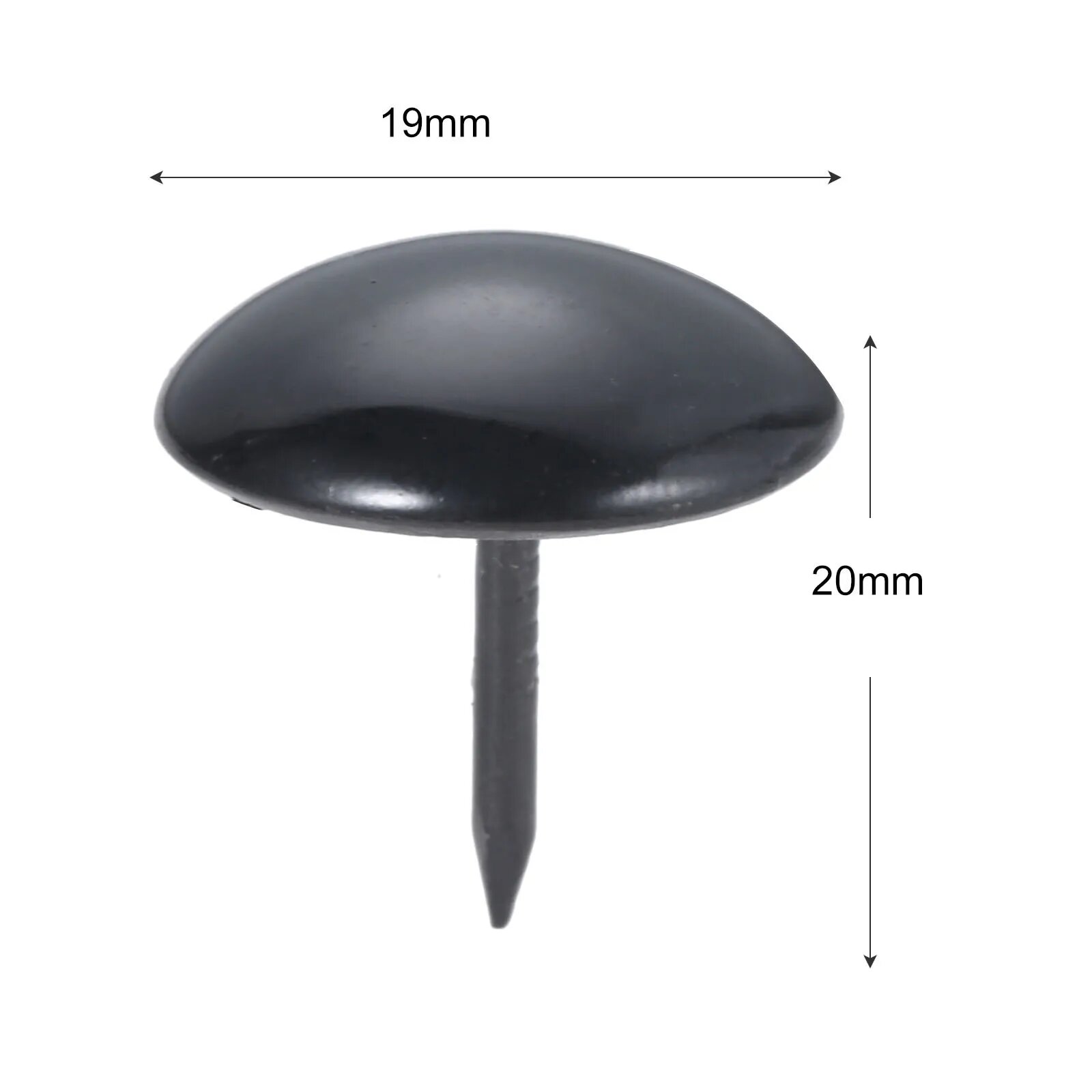 Металлические гвозди для мебели Vintage 19x20mm 10pcs