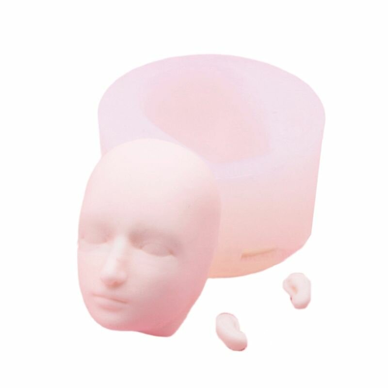 Создайте великолепное лицо из мастики с 3D силиконовой формой