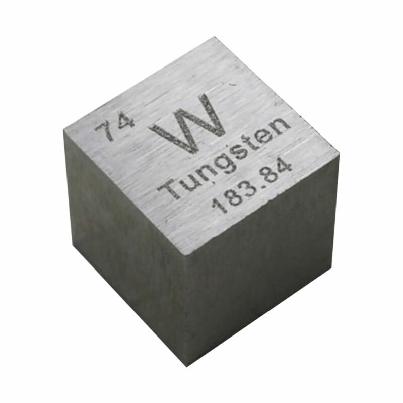 Кубики с металлической плотностью, 11 различных элементов, высокий куб для коллекций лабораторных экспериментальных материалов упаковка из 1 штуки