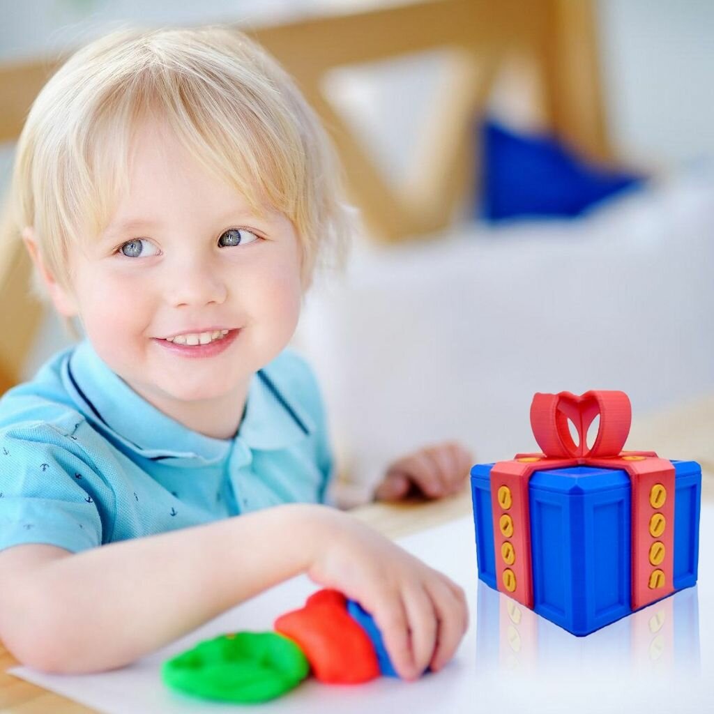 Шутливая подарочная коробка Гаечный ключ, красная 6cm, коробка-сюрприз из АБС пластика 3D-печать для розыгрышей, хранения мелочей и декора рабочего стола