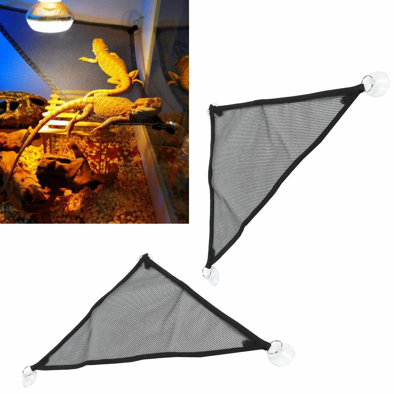 Шт. гамак в виде ящерицы, дышащая сетка, гамак для рептилий для ящериц, гекконов, змей, хамелеонов
