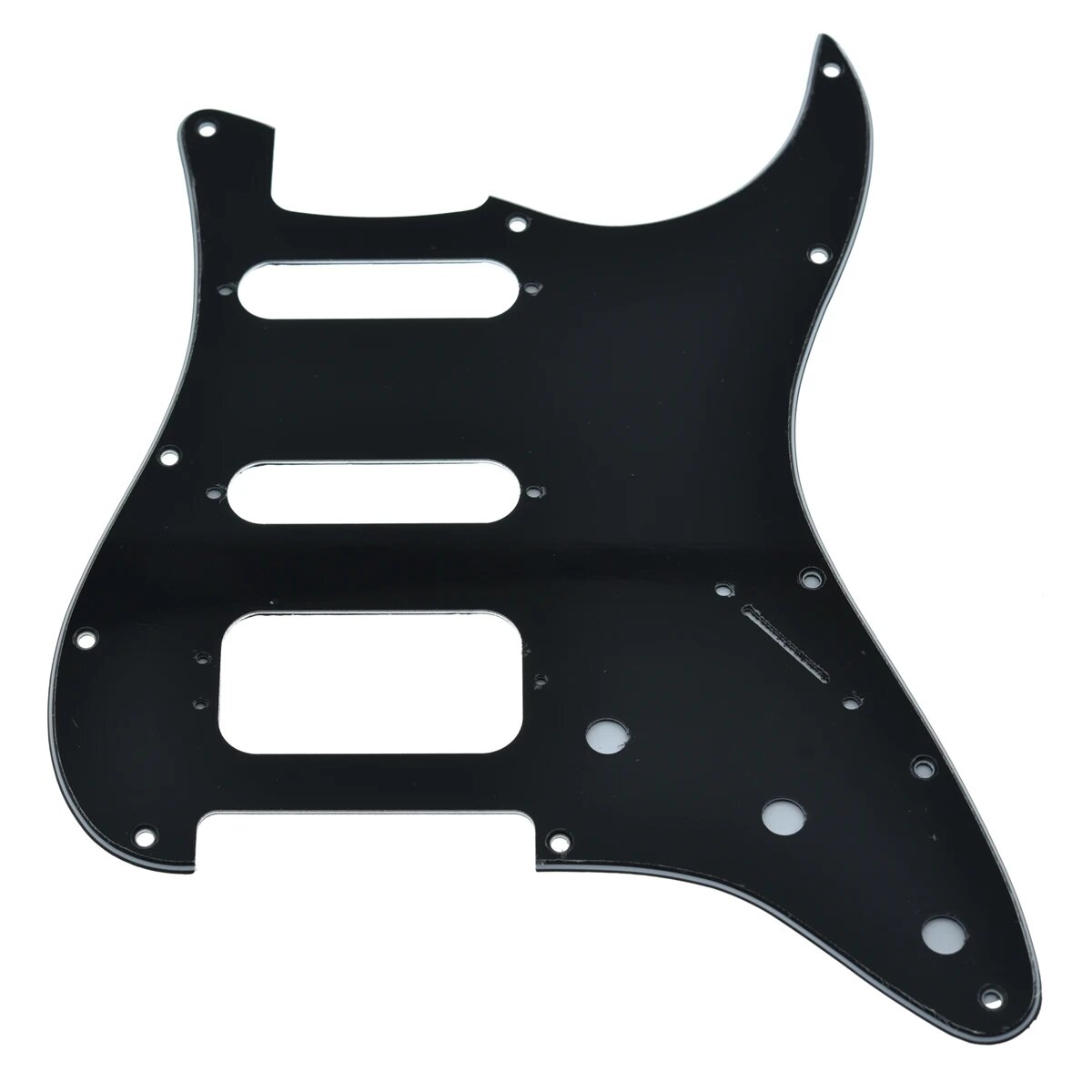 Черный 3-х слойный Pickguard для Stratocaster