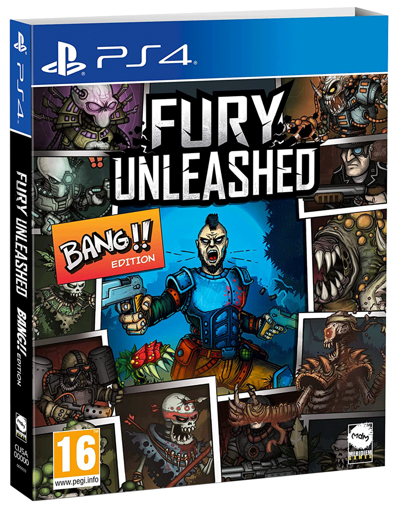 Fury Unleashed Bang! Edition PS4 (русская версия)