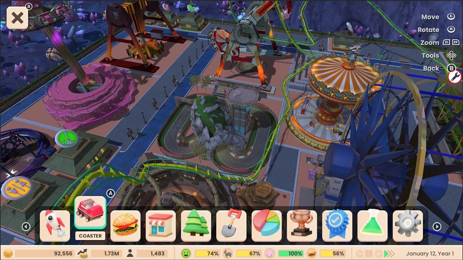 RollerCoaster Tycoon Adventures Deluxe PS4 — фото 1