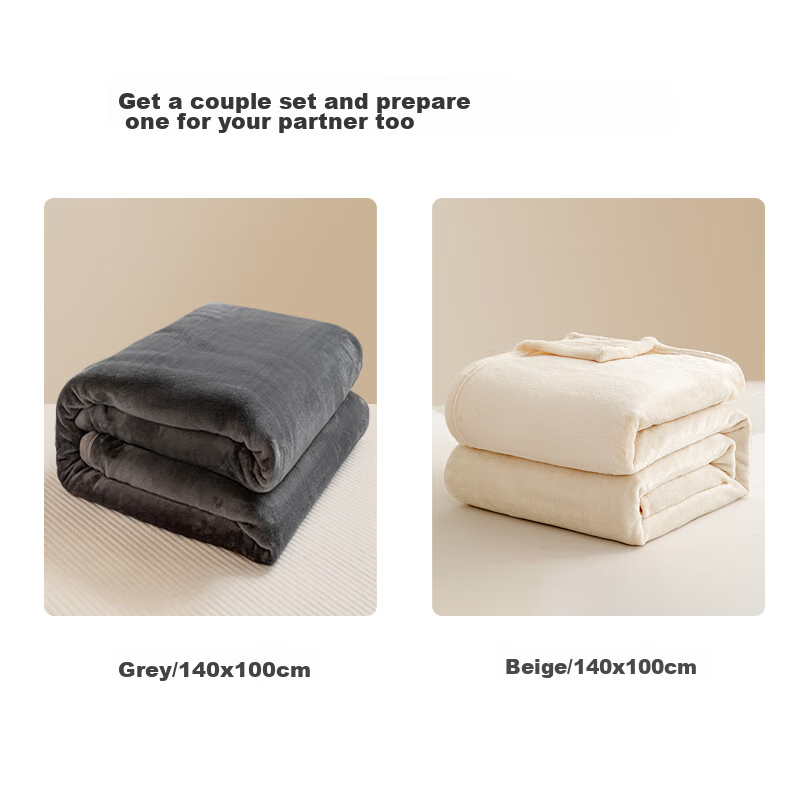 Crown Blanket, Winter Thickened And Fleece-Lined, Can Be Used As A Throw Or Cover, Dormitory Air Conditioning Towel Blanket, Nap Blanket [Small Size Combination Pack]