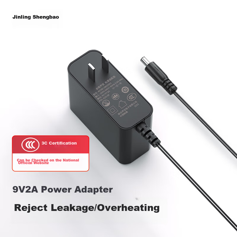 Jinling Shengbao Power Adapter, 9V 1.5A 2A, Square Dance Speaker, Trolley Speaker Charger, Portable DVD Player, Ya Meng Beauty Device Power Cord, DC 9V Portable Universal Charging Cable